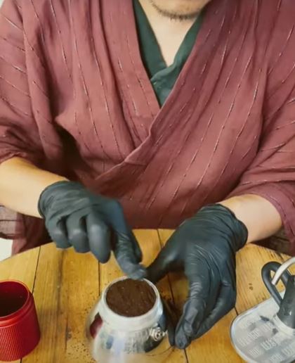 珈琲と侍 | coffee&SAMURAI【3振】チョコと濃厚コーヒーで舌鼓